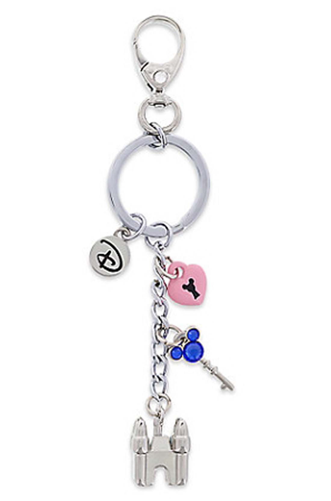 Disney Parks Keychain - Boutique - Fantasyland Castle Charms - Parks ...
