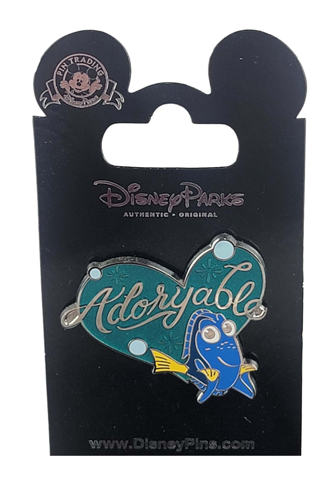 Disney Pin - Finding Nemo - Adoryable - Dory Heart - Parks Collectibles